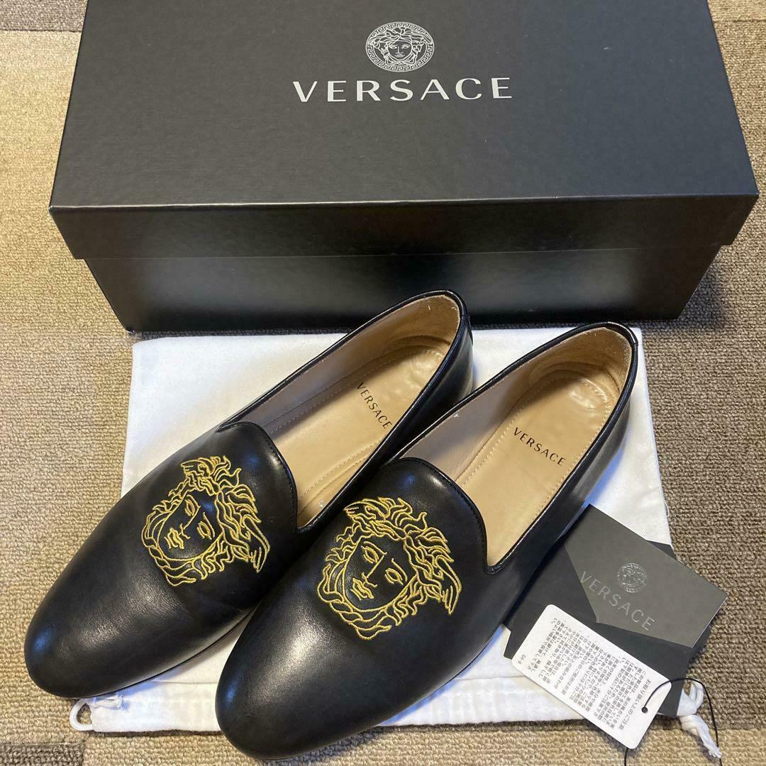 VERSACE - VERSACE メデューサ ローファー ヴェルサーチ VERSACE - VERSACE メデューサ ローファー ヴェルサーチ