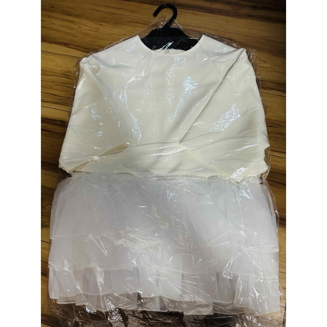 新品未使用/Bluelea Hem tulle docking pullover 新品未使用/Bluelea Hem tulle docking pullover