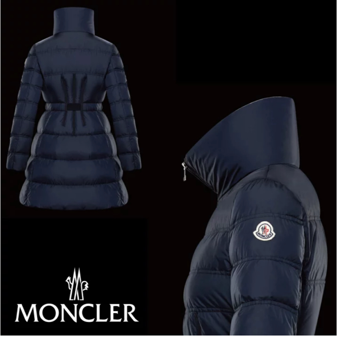 MONCLER - MONCLER ロングダウン 0 ネイビーの通販 by とーく MONCLER - MONCLER ロングダウン 0 ネイビーの通販 by とーく