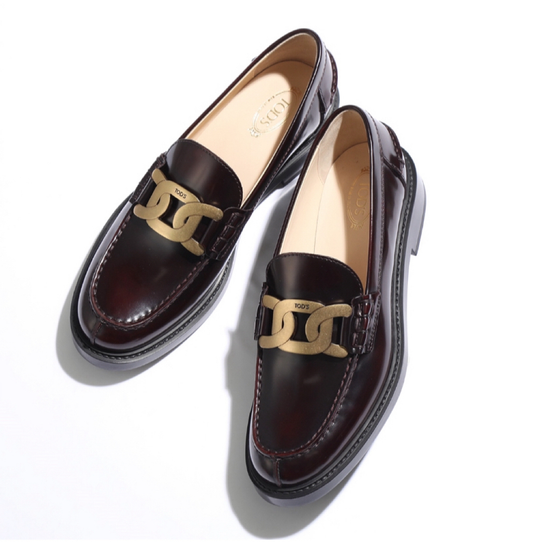 TOD'S - TOD'S トッズ ケイト レザー ローファー 35(22cm TOD'S - TOD'S トッズ ケイト レザー ローファー 35(22cm
