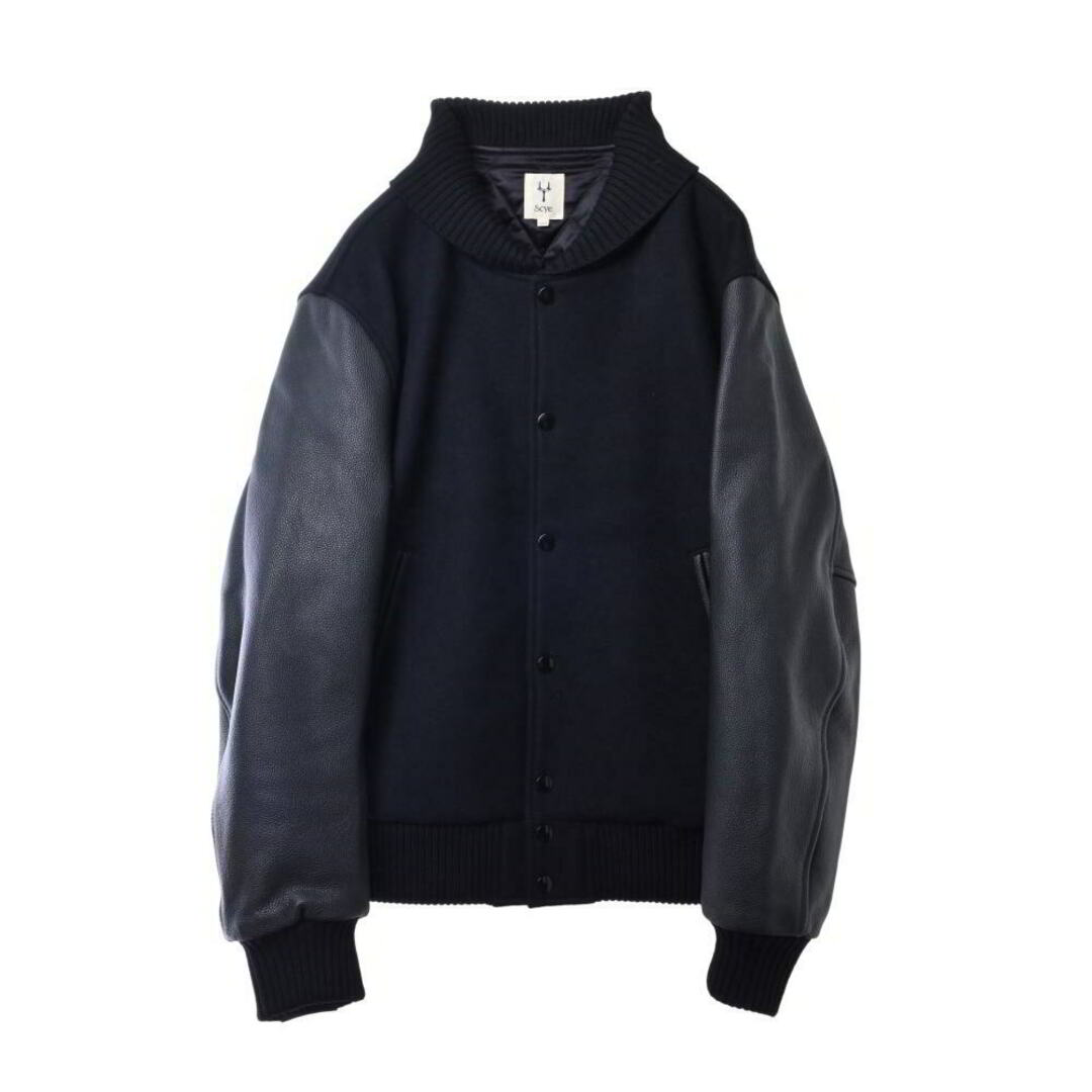Scye - Scye District別注 レザー切替 ヴァ―シティ ジャケットの Scye - Scye District別注 レザー切替 ヴァ―シティ ジャケットの