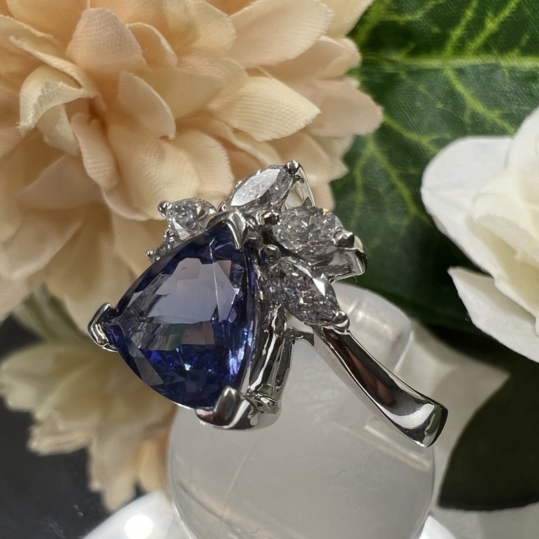 タンザナイト 指輪 リング PT900 アクセサリー GNJ-449 タンザナイト 指輪 リング PT900 アクセサリー GNJ-449