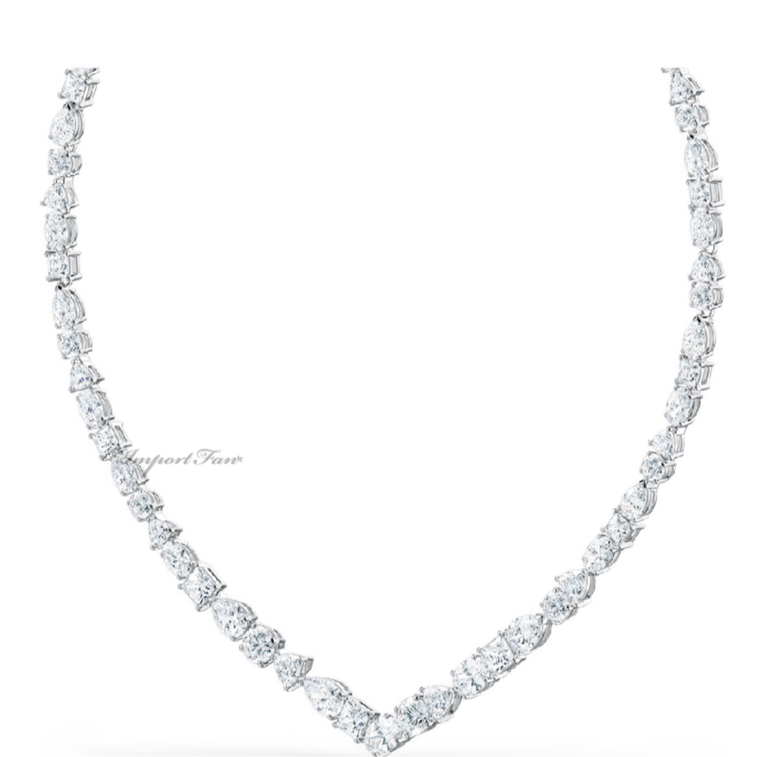 SWAROVSKI - swarovski スワロフスキー テニスネックレスの通販 SWAROVSKI - swarovski スワロフスキー テニスネックレスの通販
