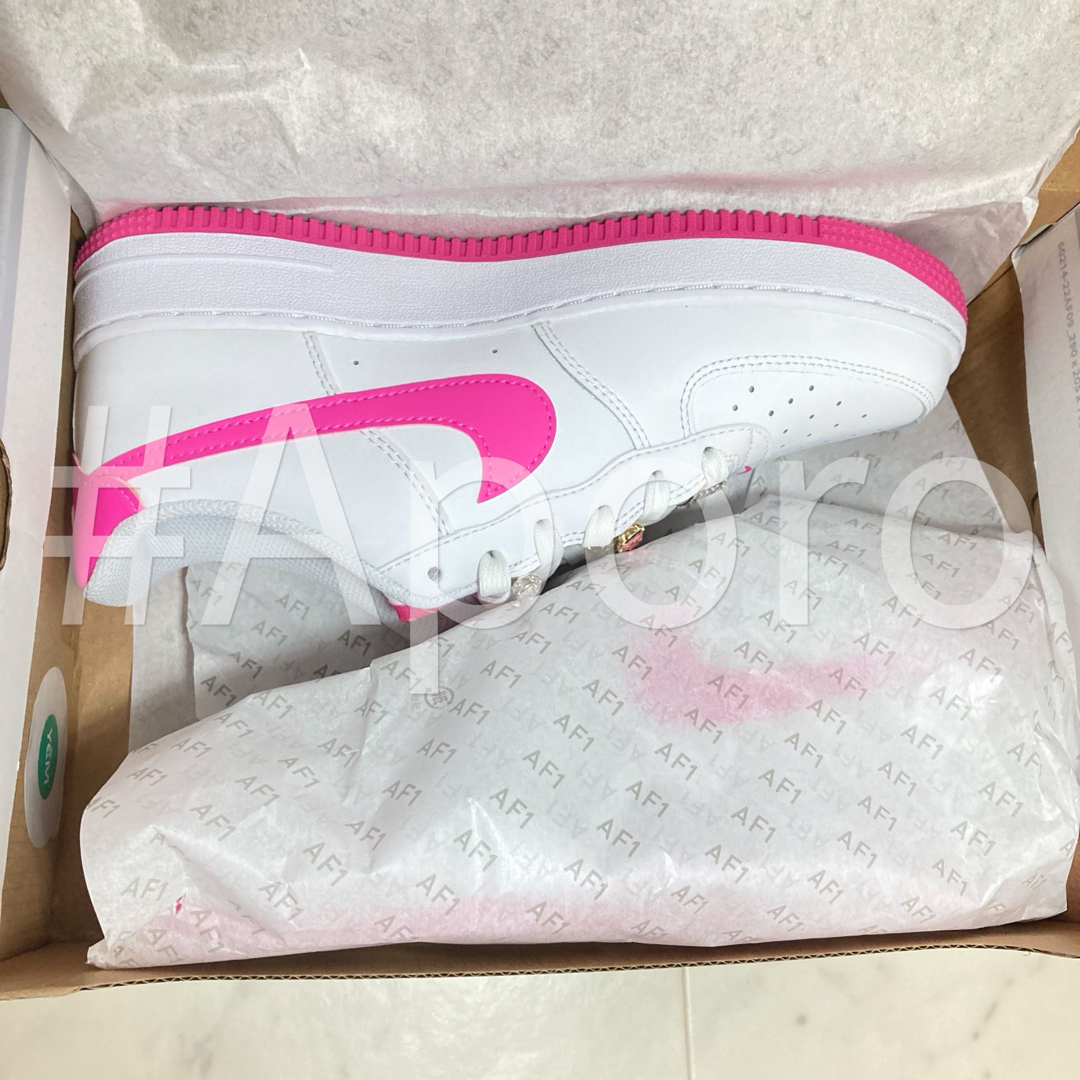 NIKE - 24 NIKE ナイキ AIR FORCE 1 エアフォース1 ピンク NIKE - 24 NIKE ナイキ AIR FORCE 1 エアフォース1 ピンク