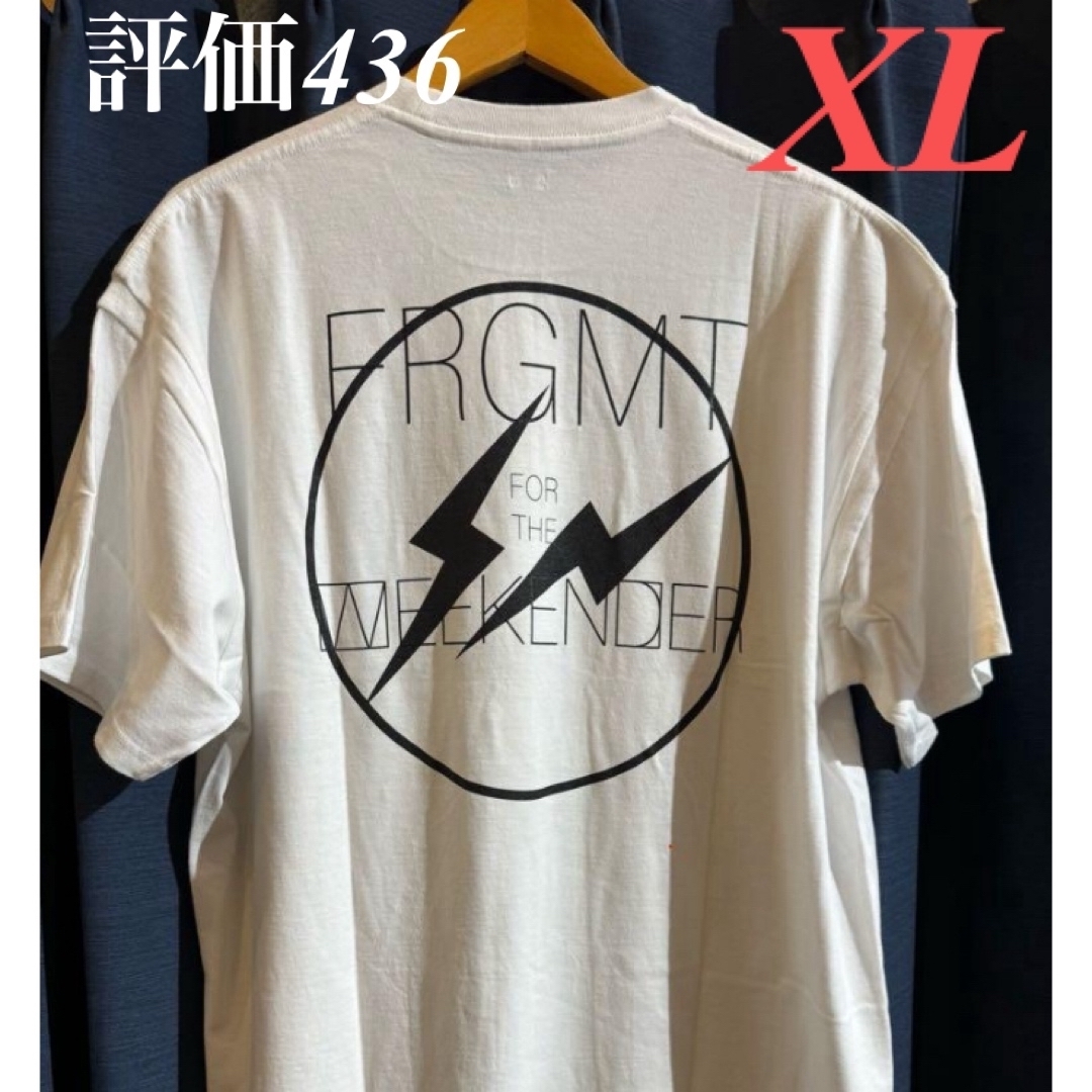 WEEKEND SEQUEL FRAGMENT 藤原ヒロシ white XL WEEKEND SEQUEL FRAGMENT 藤原ヒロシ white XL