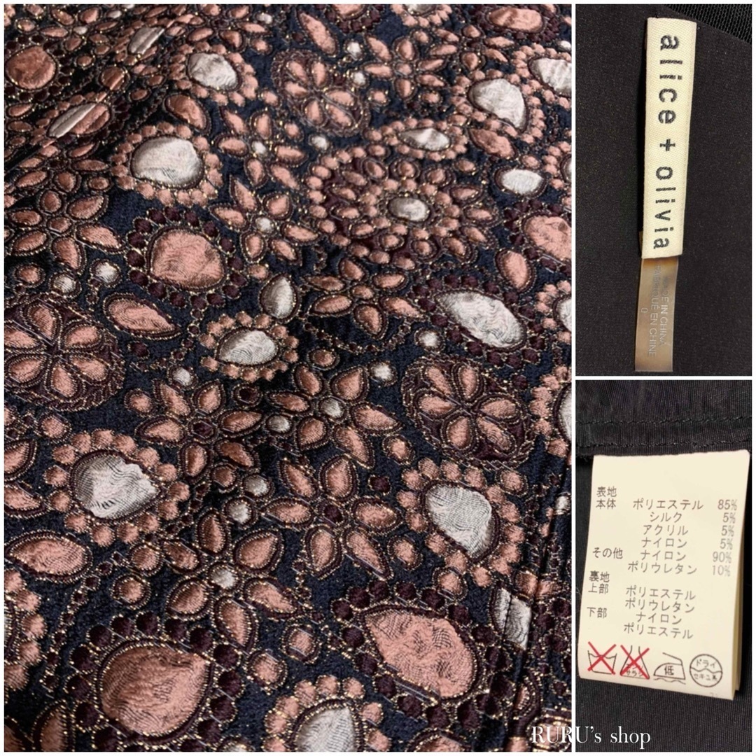 Alice+Olivia - 新品同様alice+olivia フローラルタイル ジャ Alice+Olivia - 新品同様alice+olivia フローラルタイル ジャ