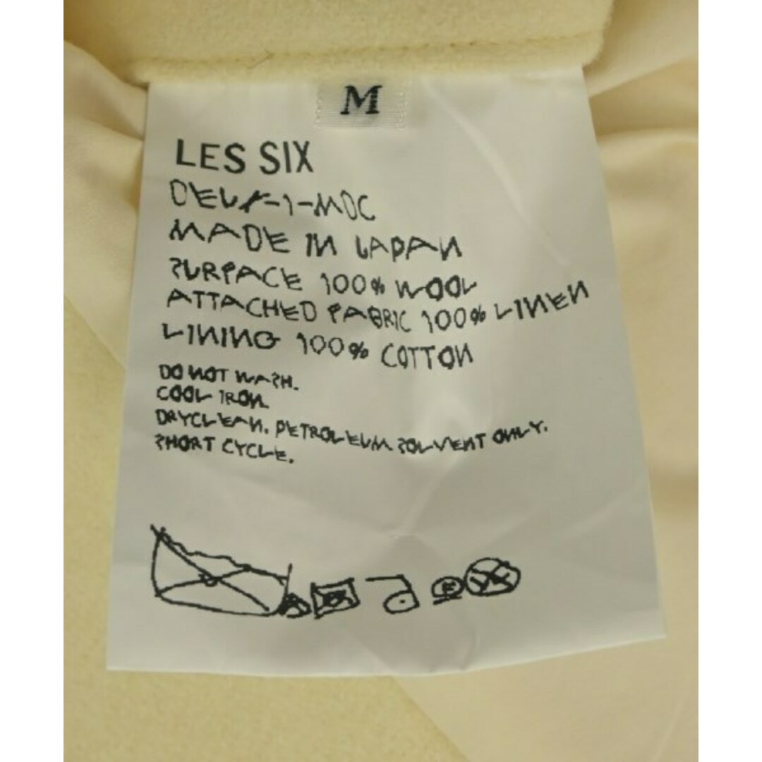 Les Six - LES SIX レシス ダッフルコート -(L位) アイボリー Les Six - LES SIX レシス ダッフルコート -(L位) アイボリー