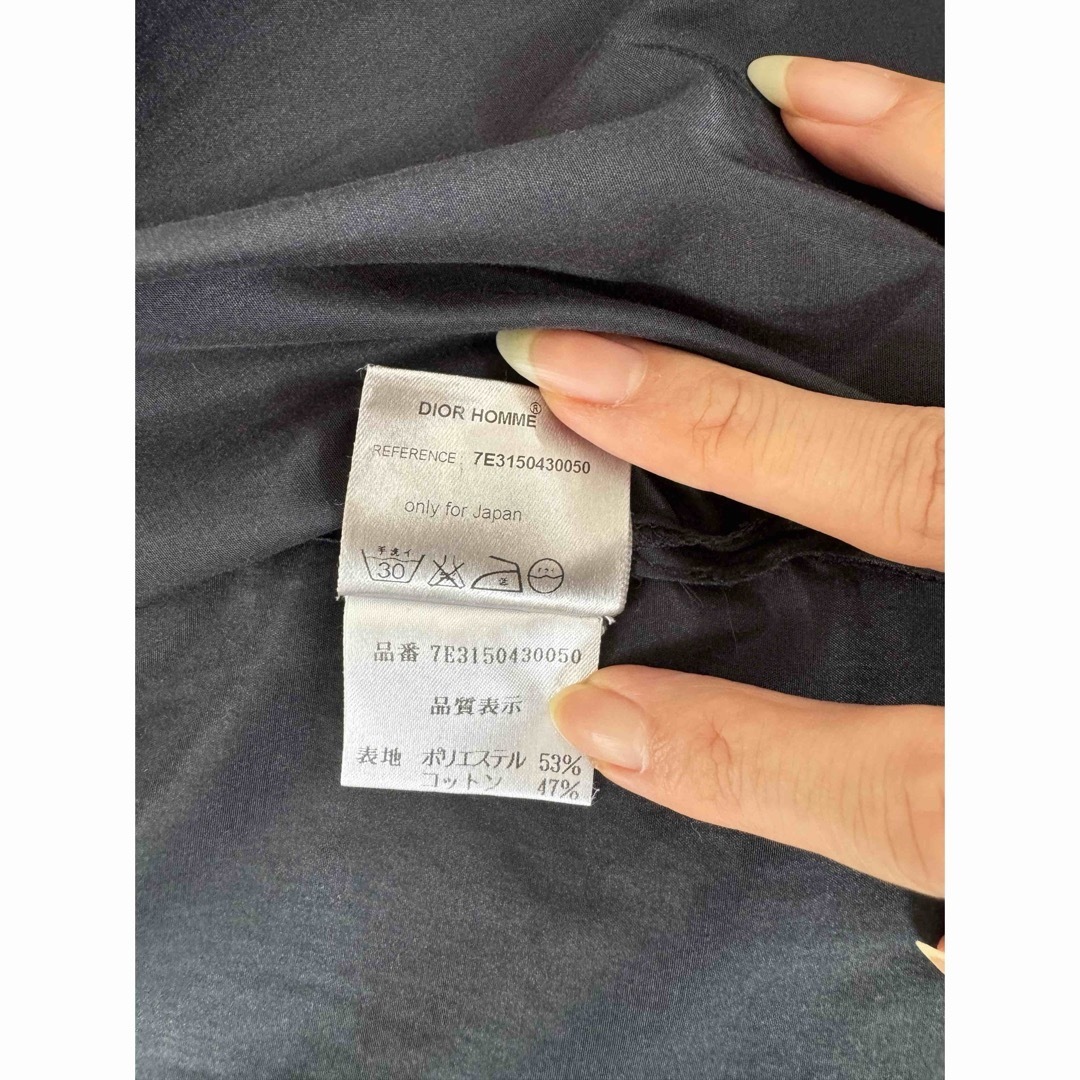 DIOR HOMME - ディオール☆半袖シャツ☆黒☆サイズ37の通販 by DIOR HOMME - ディオール☆半袖シャツ☆黒☆サイズ37の通販 by