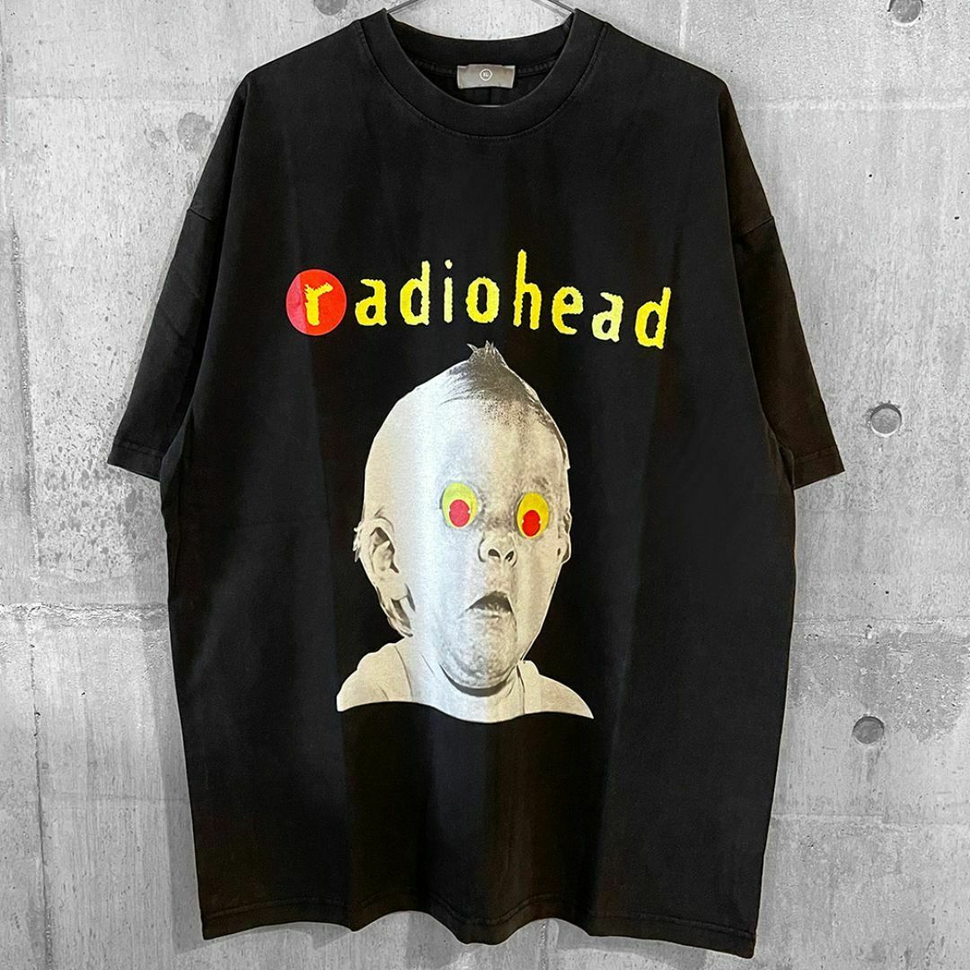 radiohead レディオヘッド tシャツ バンドT トムヨーク radiohead レディオヘッド tシャツ バンドT トムヨーク