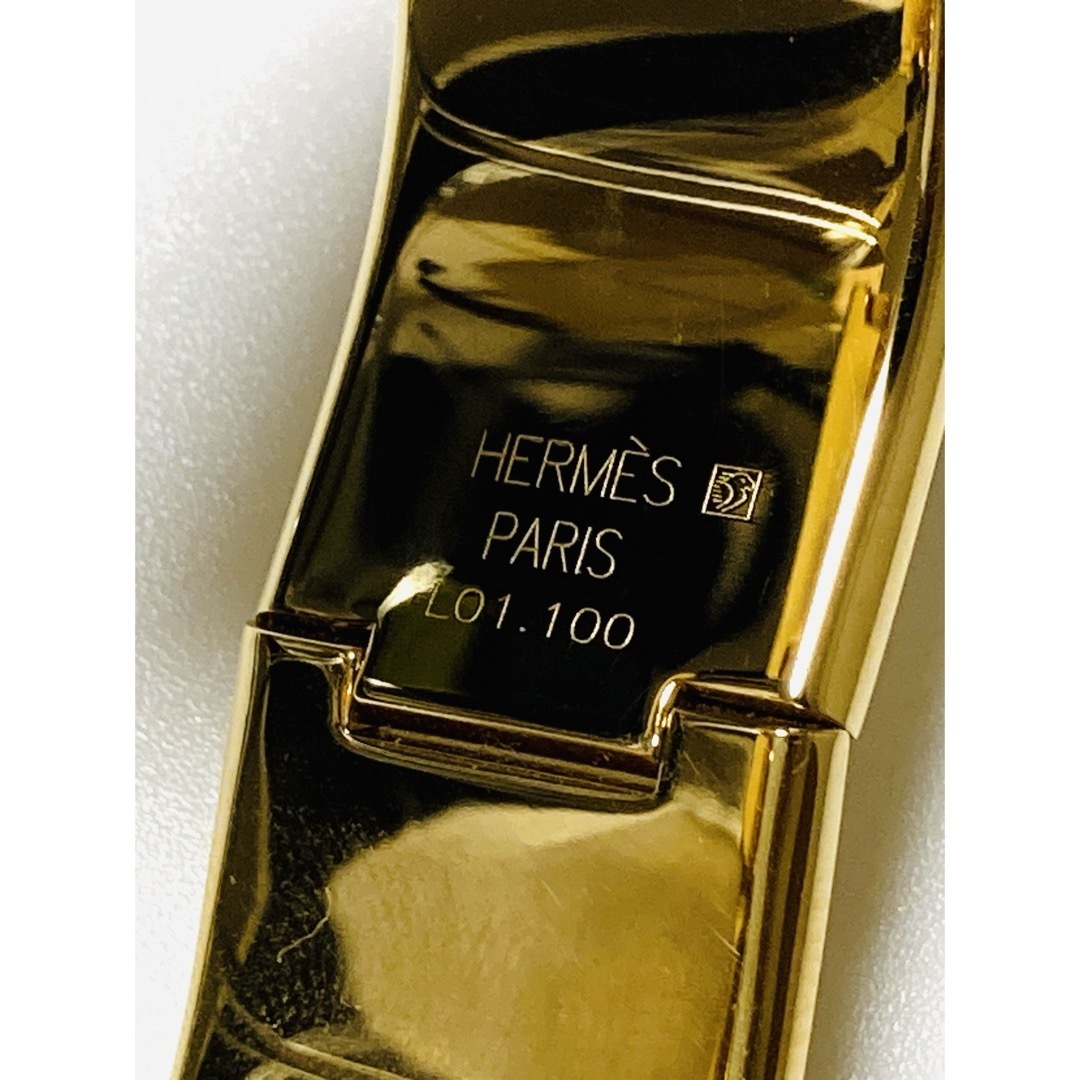 HERMES - 極美品! HERMES エルメス ロケ 黒ベルト ゴールド HERMES - 極美品! HERMES エルメス ロケ 黒ベルト ゴールド