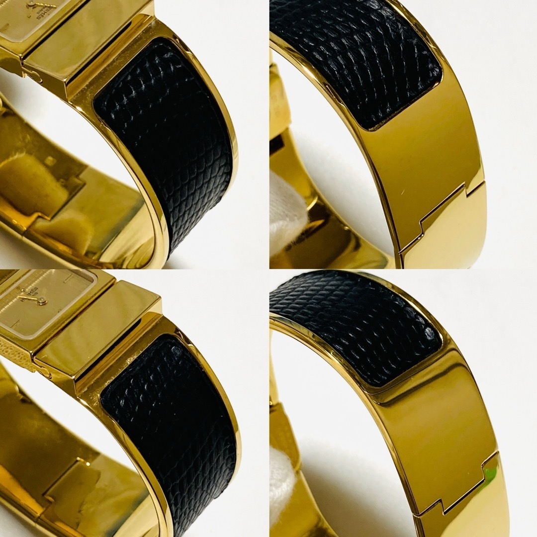 HERMES - 極美品! HERMES エルメス ロケ 黒ベルト ゴールド HERMES - 極美品! HERMES エルメス ロケ 黒ベルト ゴールド