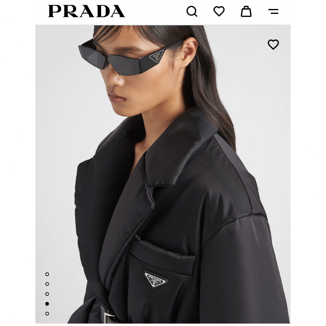 PRADA - 現行品 PRADA☆Re Nylon ダウンジャケット 38の通販 by PRADA - 現行品 PRADA☆Re Nylon ダウンジャケット 38の通販 by