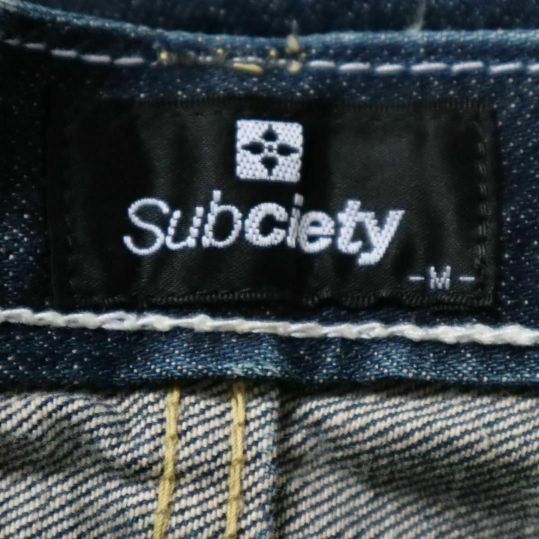 Subciety - Subciety/サブサエティー デニムパンツ スカル刺繍 Subciety - Subciety/サブサエティー デニムパンツ スカル刺繍