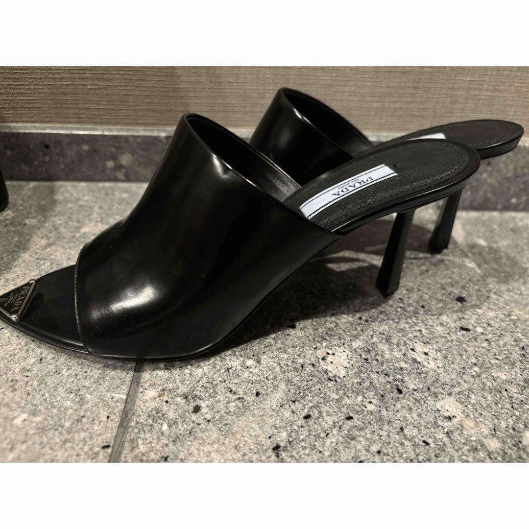 PRADA - PRADA ブラッシュハイヒールサンダルの通販 by mt PRADA - PRADA ブラッシュハイヒールサンダルの通販 by mt