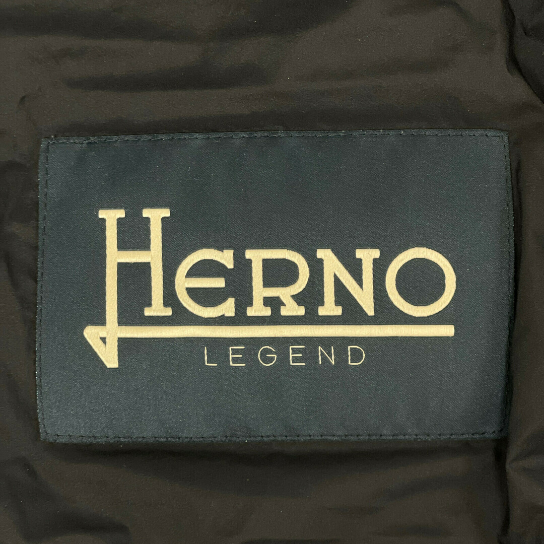 ヘルノ ブラック LEGEND L'ESKIMO ダウンジャケット 44 ヘルノ ブラック LEGEND L'ESKIMO ダウンジャケット 44