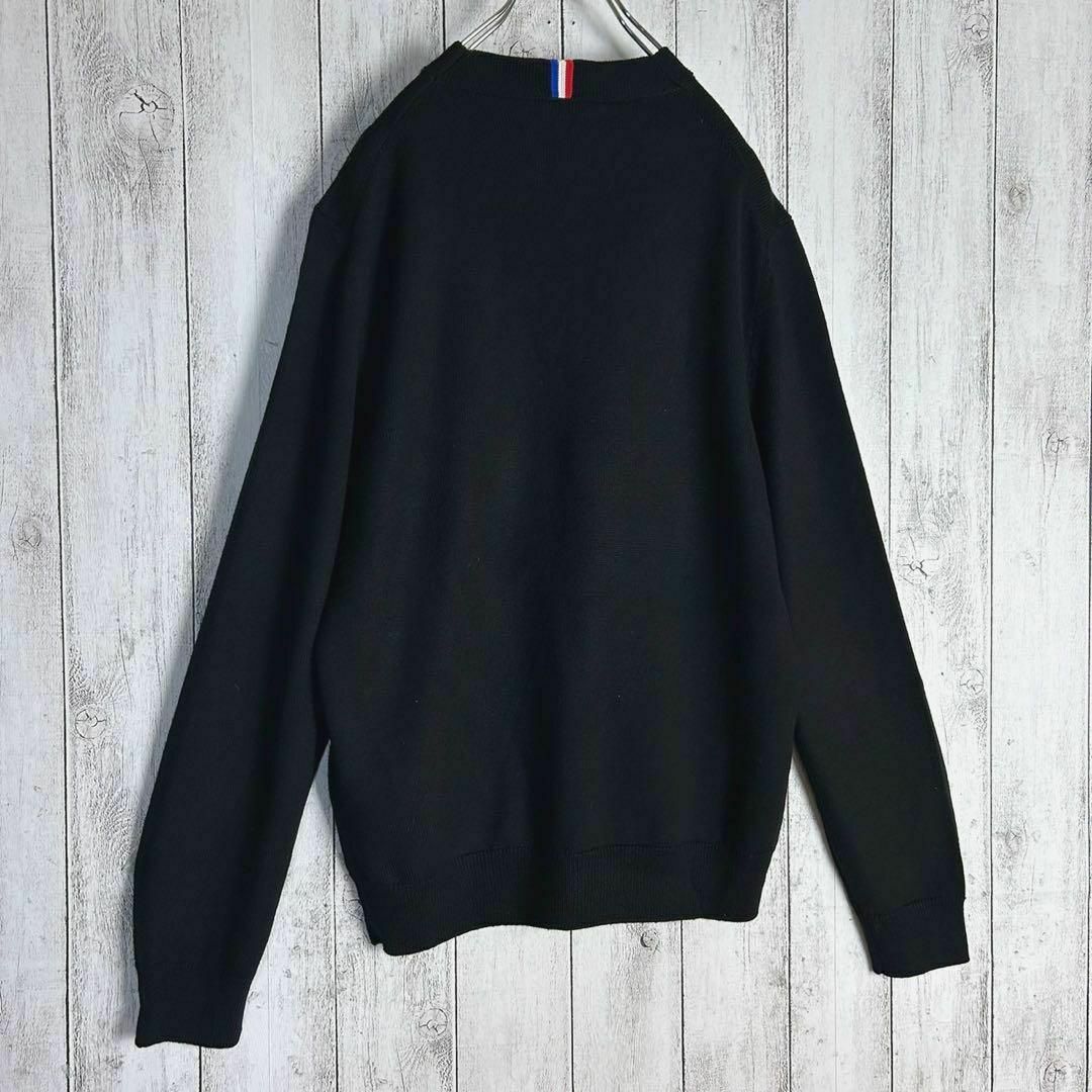 MONCLER - 【QR鑑定済み】モンクレール☆センターロゴ入りニット MONCLER - 【QR鑑定済み】モンクレール☆センターロゴ入りニット
