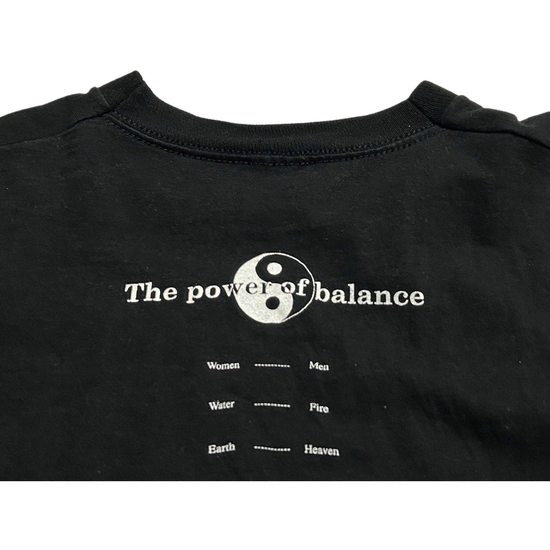 90s ビンテージ 太極新道 YIN&YANG 陰陽 Tシャツ シングルステッチ 90s ビンテージ 太極新道 YIN&YANG 陰陽 Tシャツ シングルステッチ