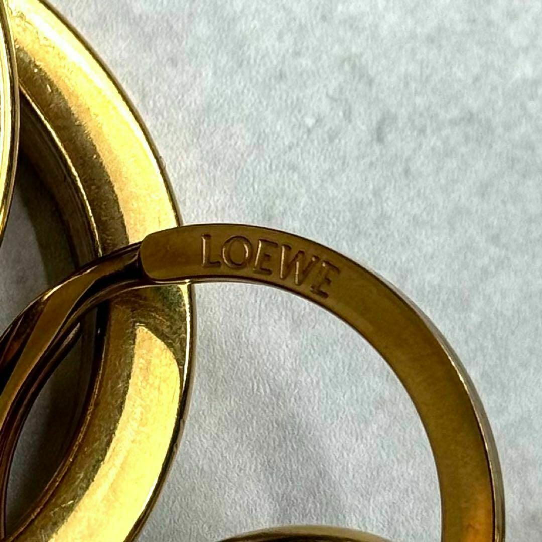 LOEWE ロエベ アナグラムキーリング & メタリックリング セット LOEWE ロエベ アナグラムキーリング & メタリックリング セット