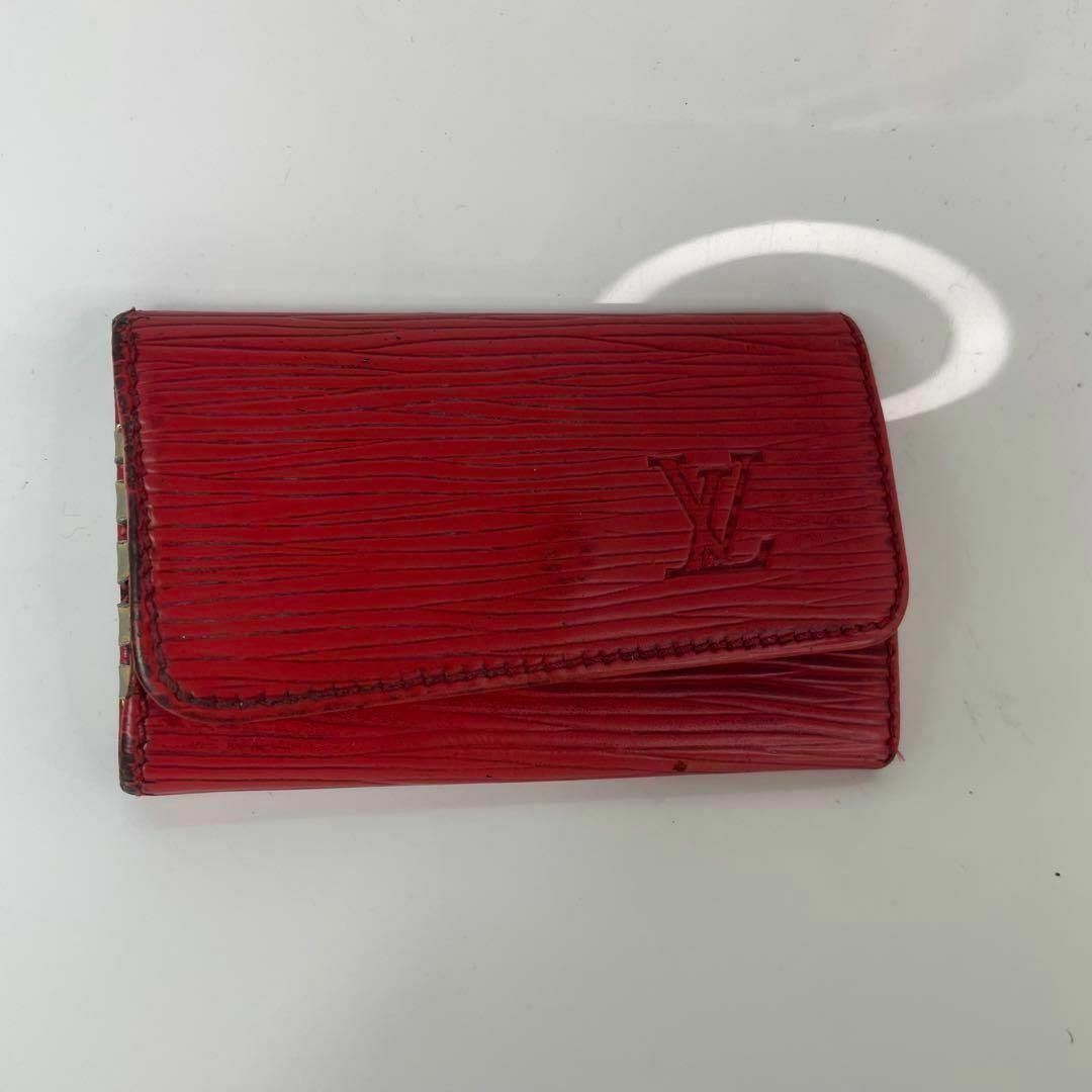 LOUIS VUITTON - LOUIS VUITTON ルイヴィトン キーケース レッド LOUIS VUITTON - LOUIS VUITTON ルイヴィトン キーケース レッド
