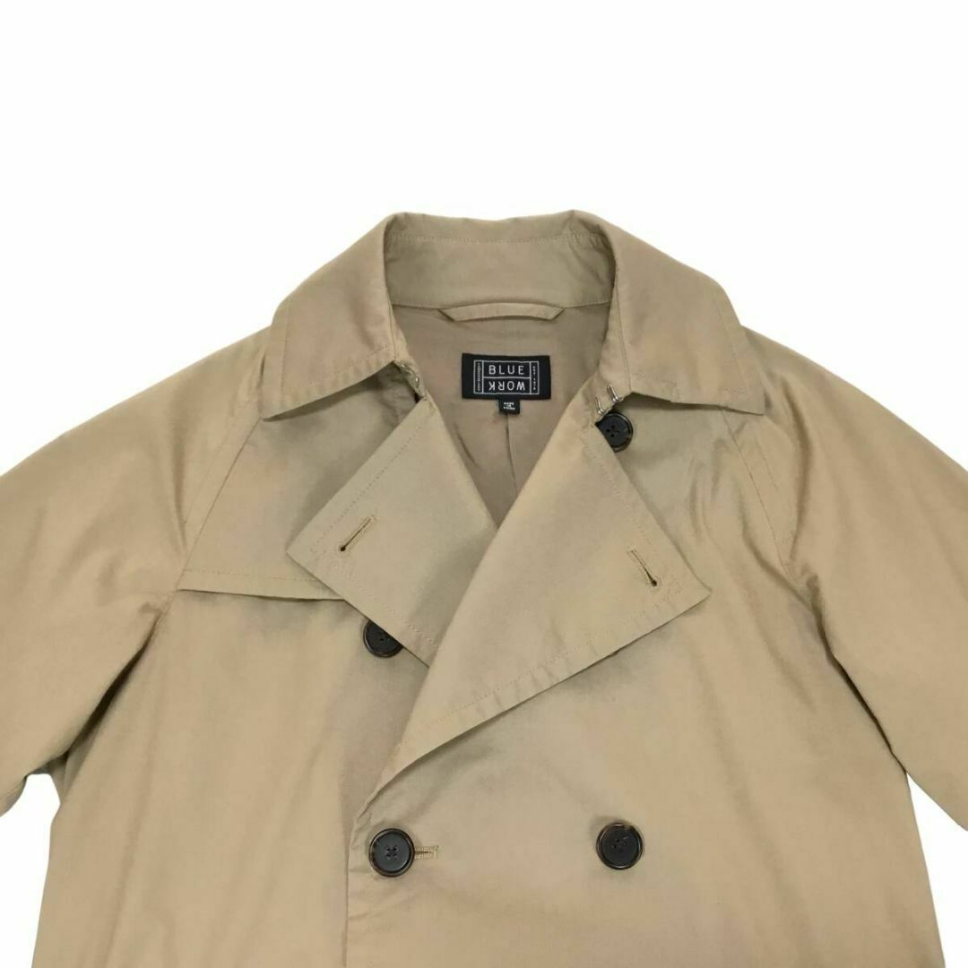 BLUE WORK - トゥモローランド BLUE WORK トレンチコート カーキ BLUE WORK - トゥモローランド BLUE WORK トレンチコート カーキ