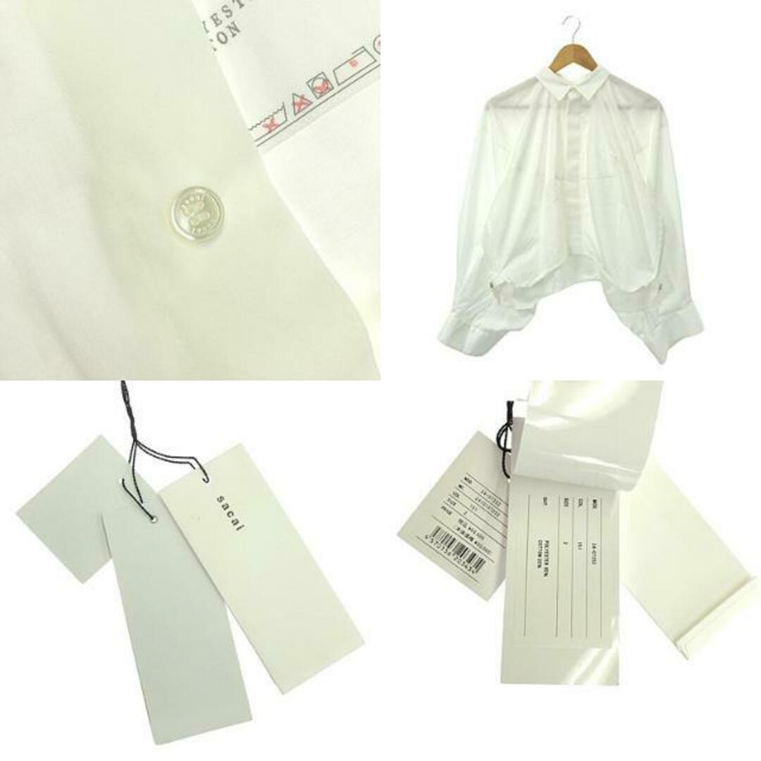 sacai - 【美品】 sacai / サカイ | 2024SS | Cotton Poplin sacai - 【美品】 sacai / サカイ | 2024SS | Cotton Poplin
