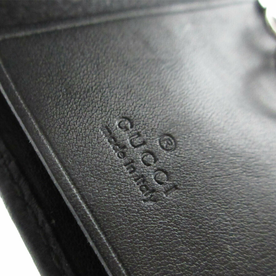 GUCCI - グッチ GUCCI キーケース レザー ブラック ユニセックス GUCCI - グッチ GUCCI キーケース レザー ブラック ユニセックス
