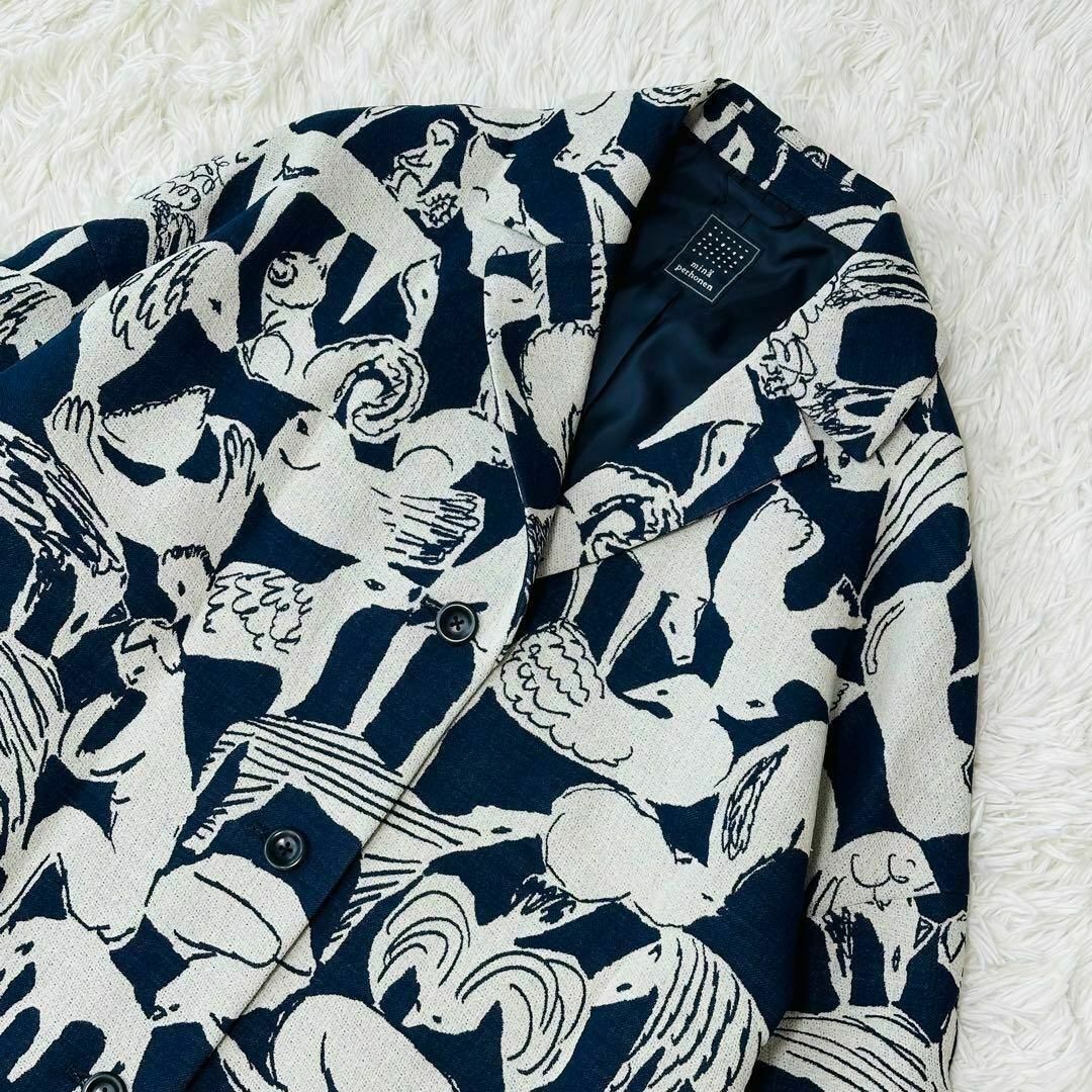 mina perhonen - 希少 美品 ミナペルホネン life puzzle ロング mina perhonen - 希少 美品 ミナペルホネン life puzzle ロング