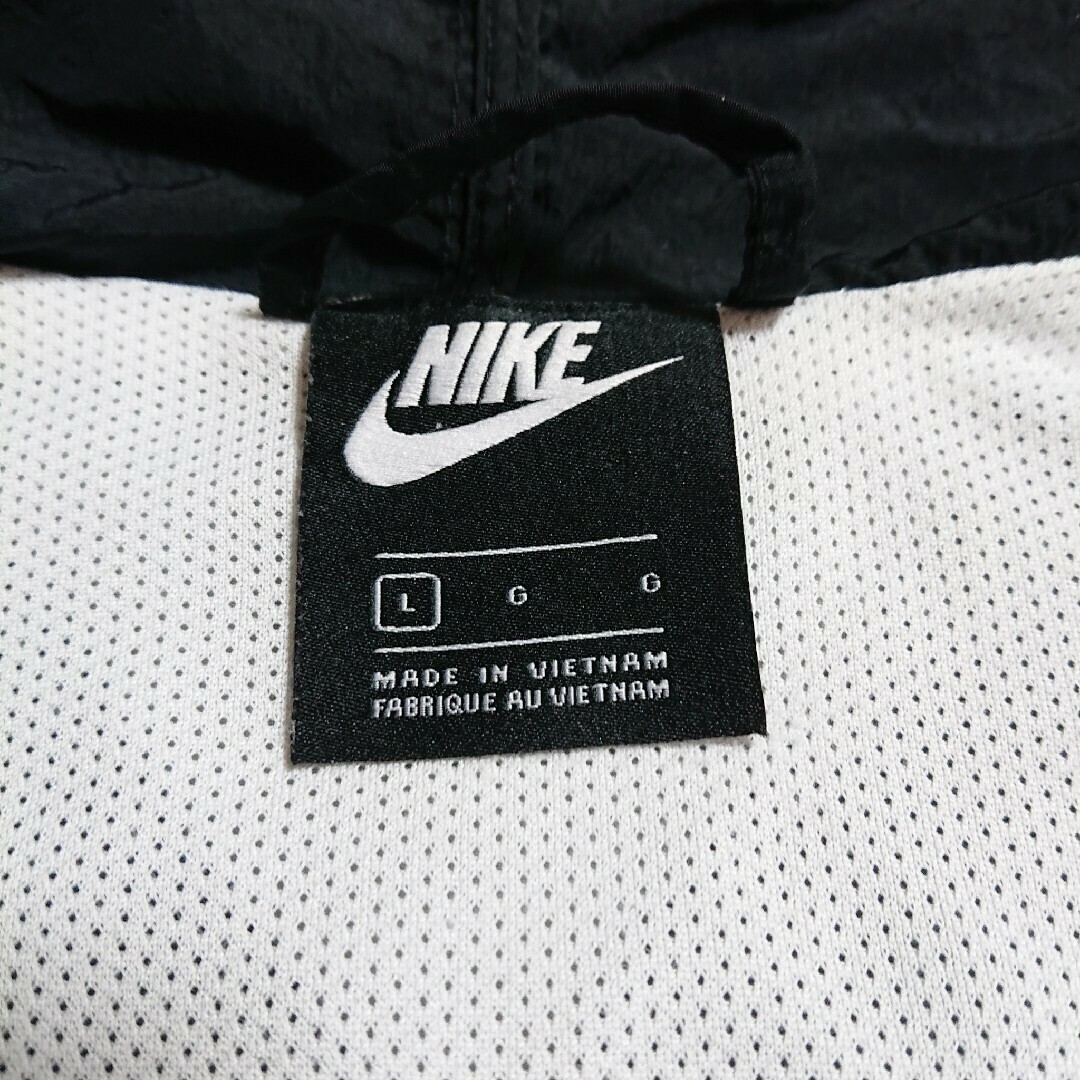 NIKE - NIKE ナイキ ウィンドランナー L ブラック ナイロン NIKE - NIKE ナイキ ウィンドランナー L ブラック ナイロン