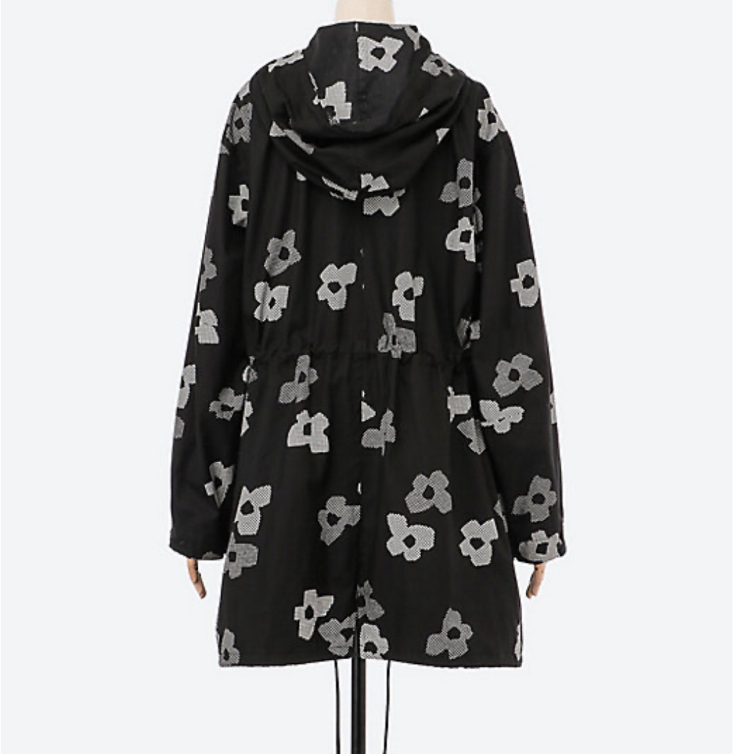 AURALEE - washed finx twill print hooded coatの通販 by suzy AURALEE - washed finx twill print hooded coatの通販 by suzy