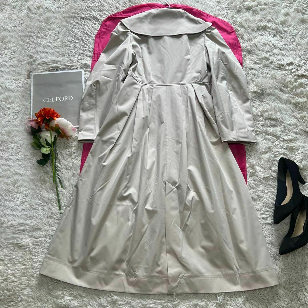 CELFORD - 【美品】CELFORD スプリングコート ビッグカラー CELFORD - 【美品】CELFORD スプリングコート ビッグカラー