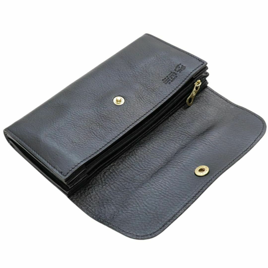 イルビゾンテ 長財布 レザー 本革 じゃばら 大容量 ネロ イルビゾンテ 長財布 レザー 本革 じゃばら 大容量 ネロ