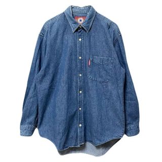 CONVERSE - 90s CONVERSE コンバース デニムシャツ ボタンダウン CONVERSE - 90s CONVERSE コンバース デニムシャツ ボタンダウン
