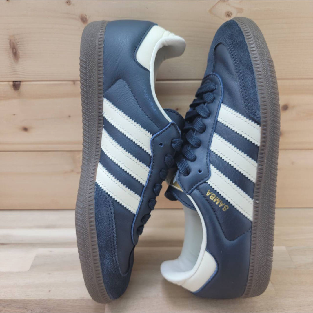 adidas - アディダス サンバ OG ナイトネイビー/クリーム adidas - アディダス サンバ OG ナイトネイビー/クリーム