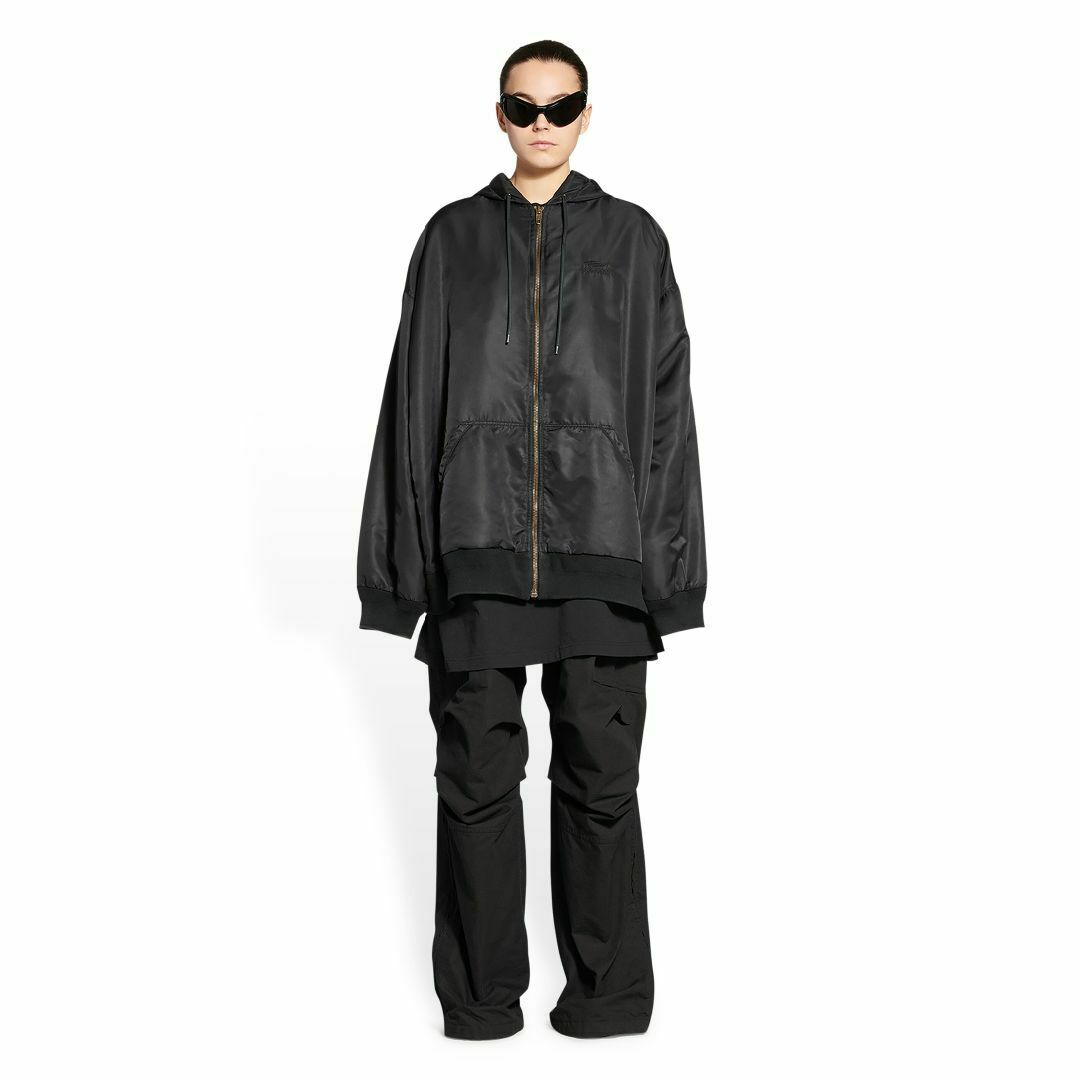 BALENCIAGA - BALENCIAGA パデットジップアップフーディ BALENCIAGA - BALENCIAGA パデットジップアップフーディ