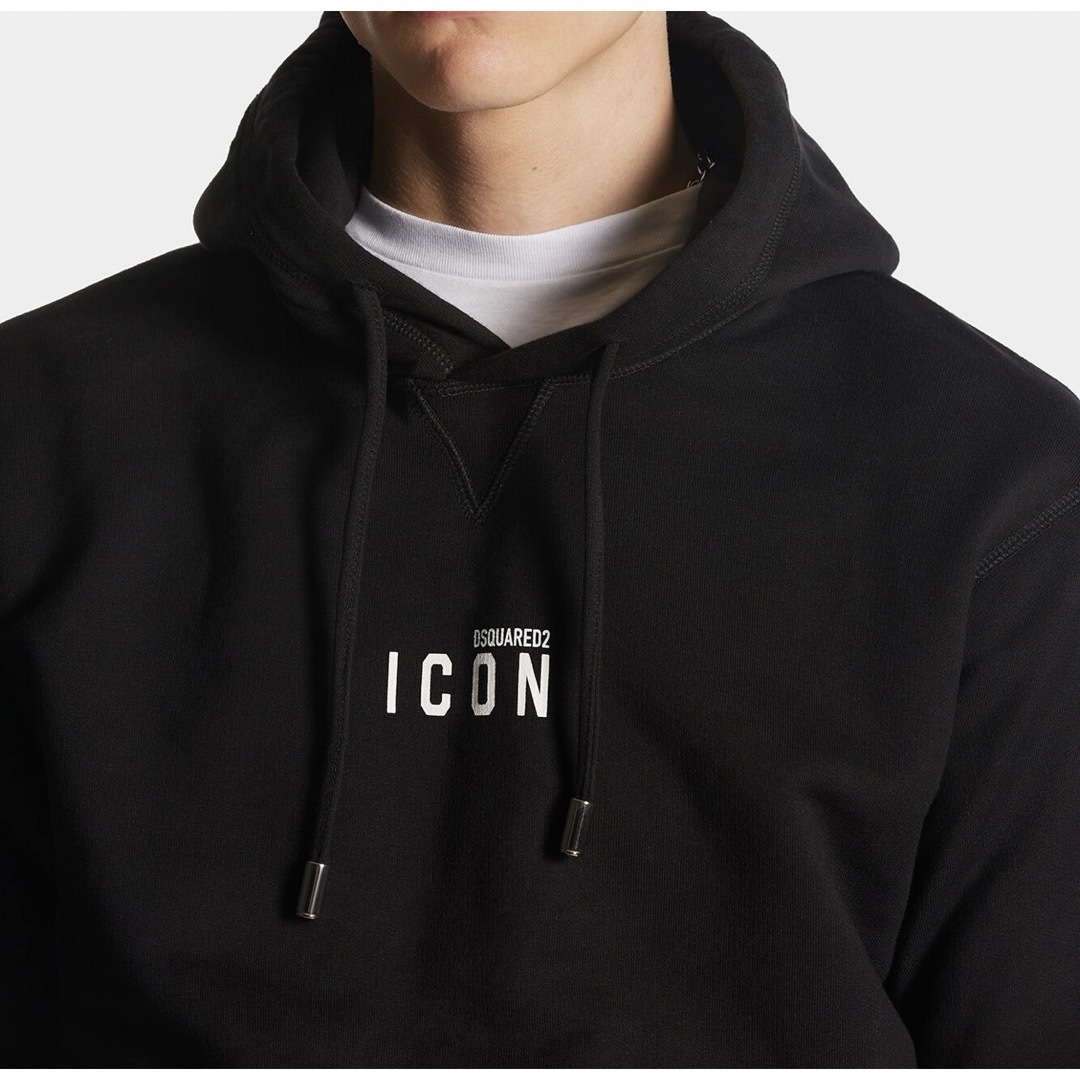 MINI ICON COOL HOODIE S ブラック パーカー MINI ICON COOL HOODIE S ブラック パーカー