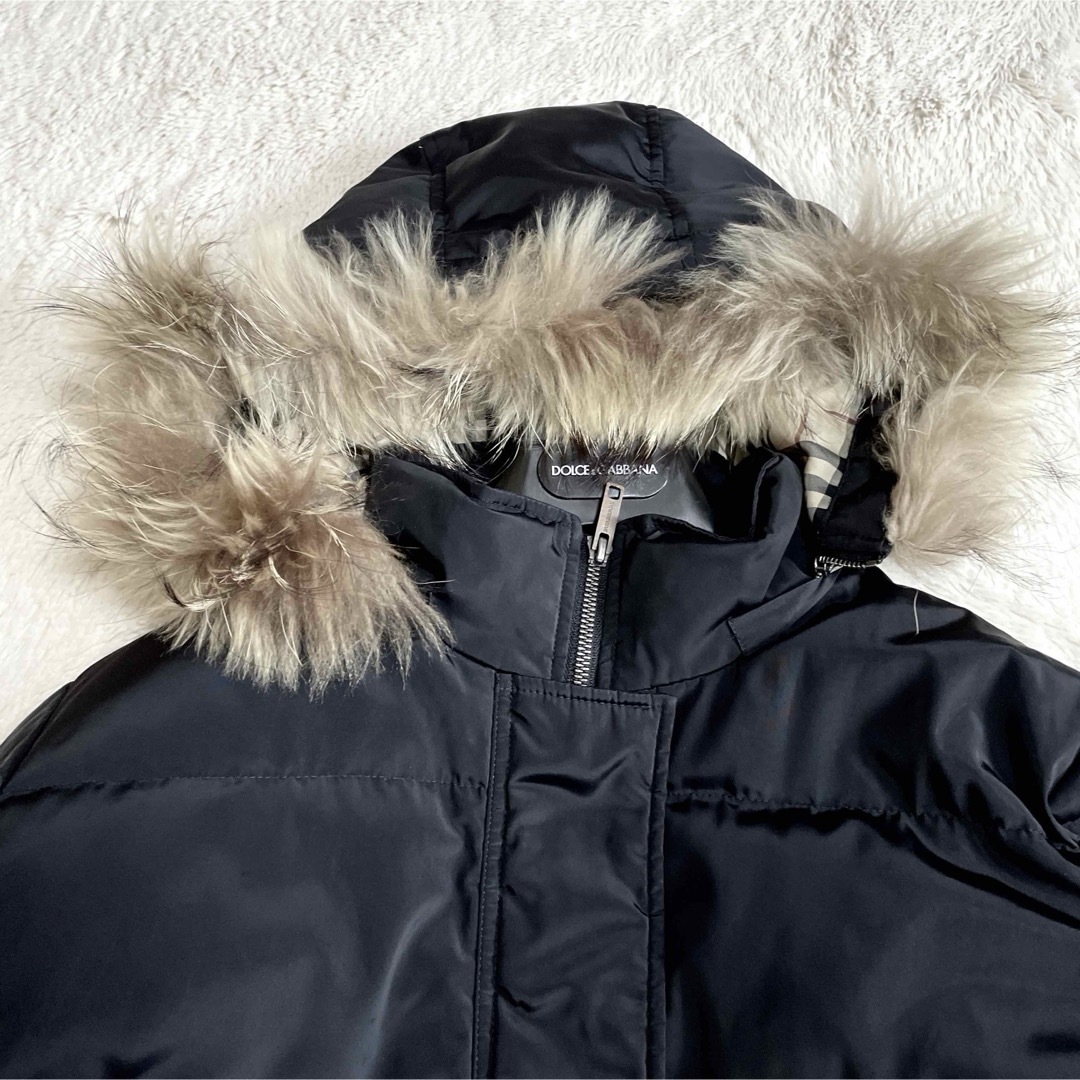 BURBERRY - 美品 大きいサイズ 3L BURBERRY ラクーンファー BURBERRY - 美品 大きいサイズ 3L BURBERRY ラクーンファー