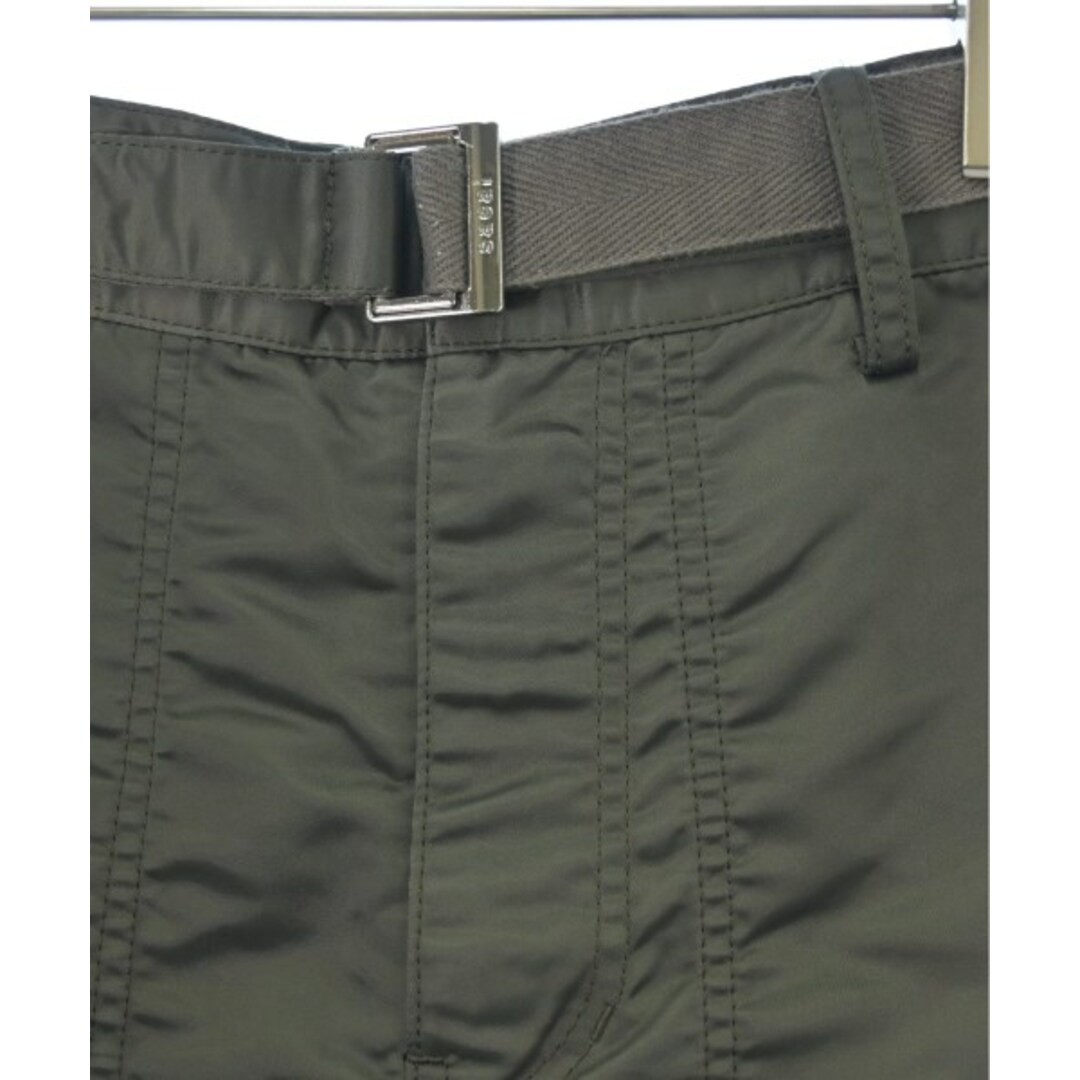 sacai - sacai サカイ ショートパンツ 0(XS位) 緑系 【古着 sacai - sacai サカイ ショートパンツ 0(XS位) 緑系 【古着
