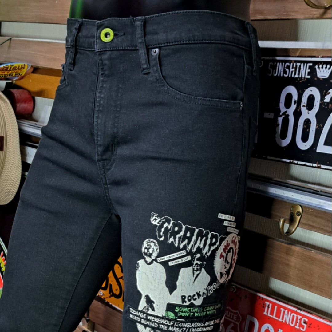 キムタク着 ヒステリックグラマー×クランプス ストレッチ キムタク着 ヒステリックグラマー×クランプス ストレッチ