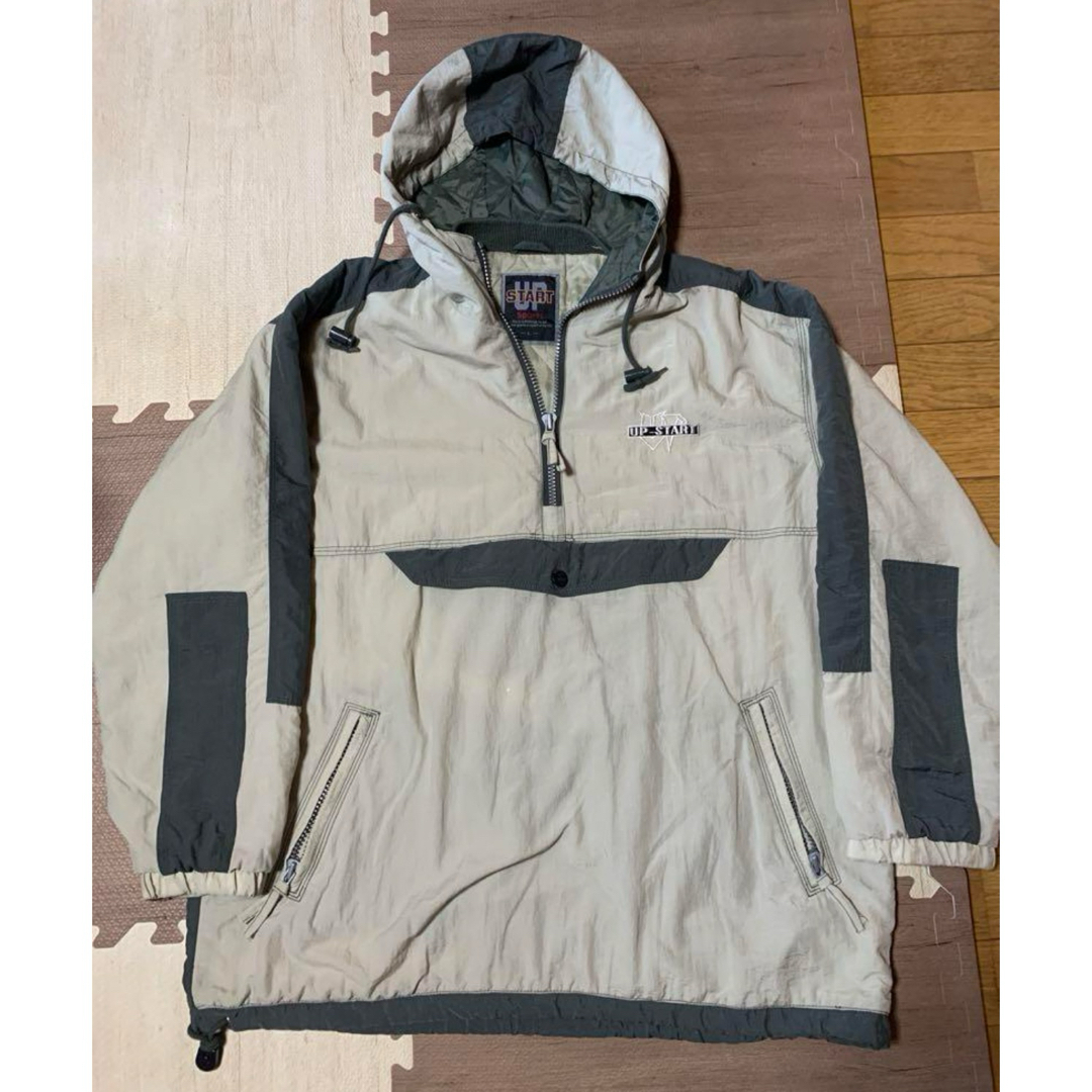 UP-START プルオーバー アノラック ドローコード 古着 90s UP-START プルオーバー アノラック ドローコード 古着 90s