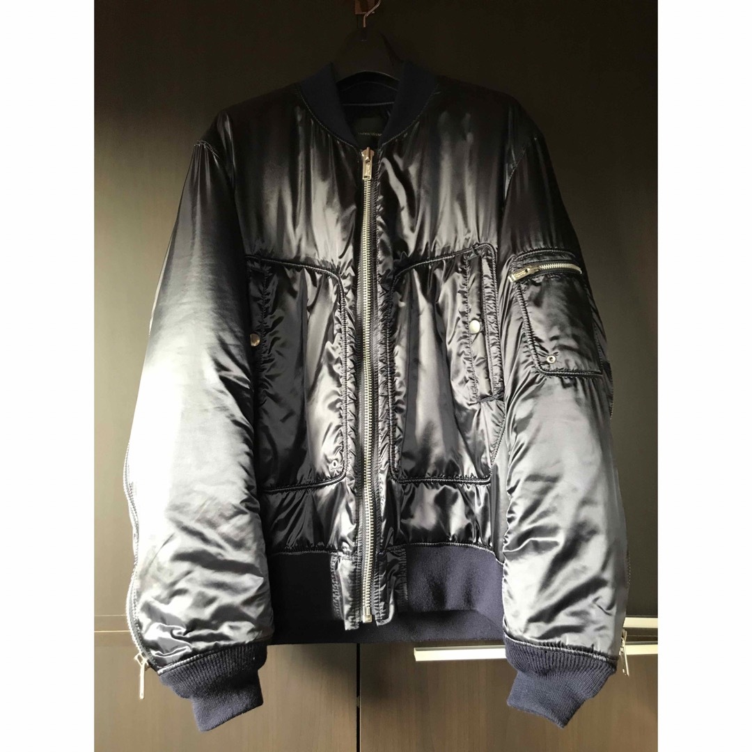 超希少】UNDERCOVERISM ブルゾン ジャケット MA-1 ネイビー 超希少】UNDERCOVERISM ブルゾン ジャケット MA-1 ネイビー