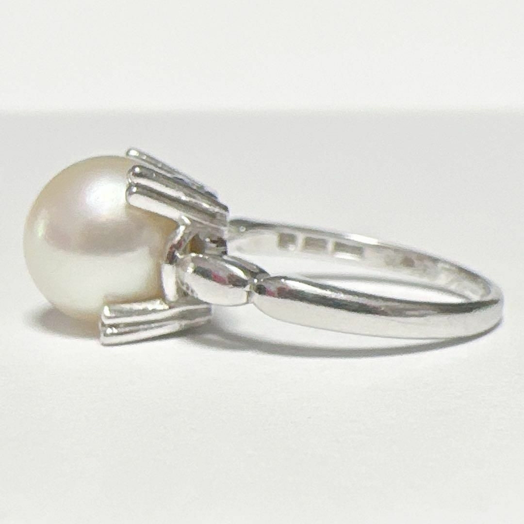 MIKIMOTO ミキモト 指輪、リング PT950 プラチナ パール約9mm MIKIMOTO ミキモト 指輪、リング PT950 プラチナ パール約9mm