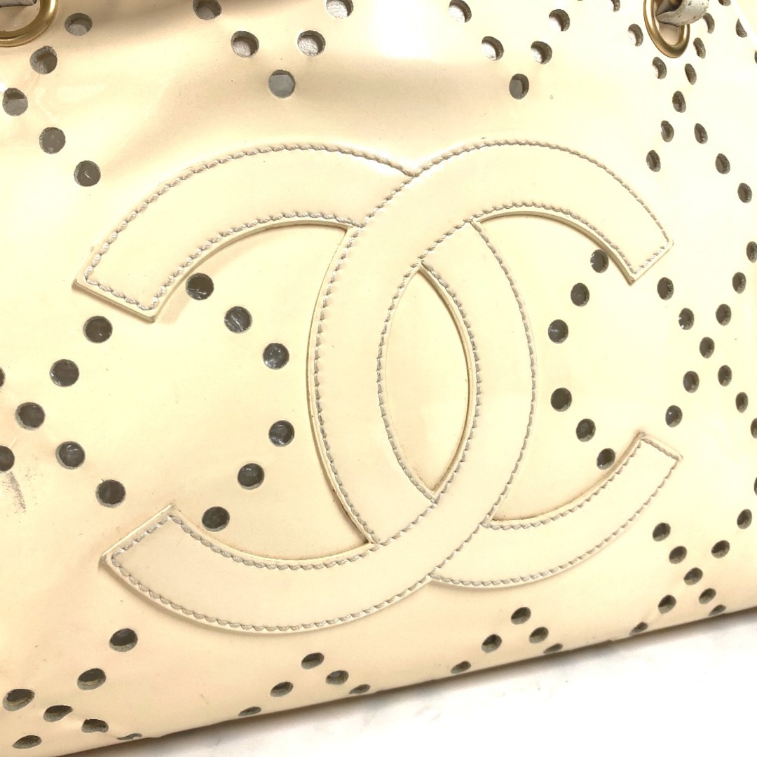 CHANEL - シャネル CHANEL CC ロゴ パンチング カバン トート CHANEL - シャネル CHANEL CC ロゴ パンチング カバン トート