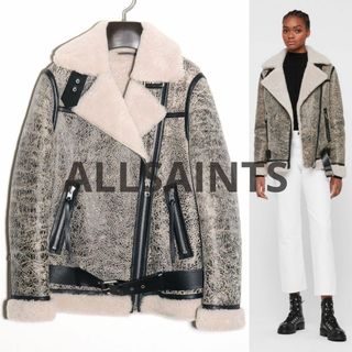 All Saints - ムートンコート All Saintsの通販 by yamako All Saints - ムートンコート All Saintsの通販 by yamako