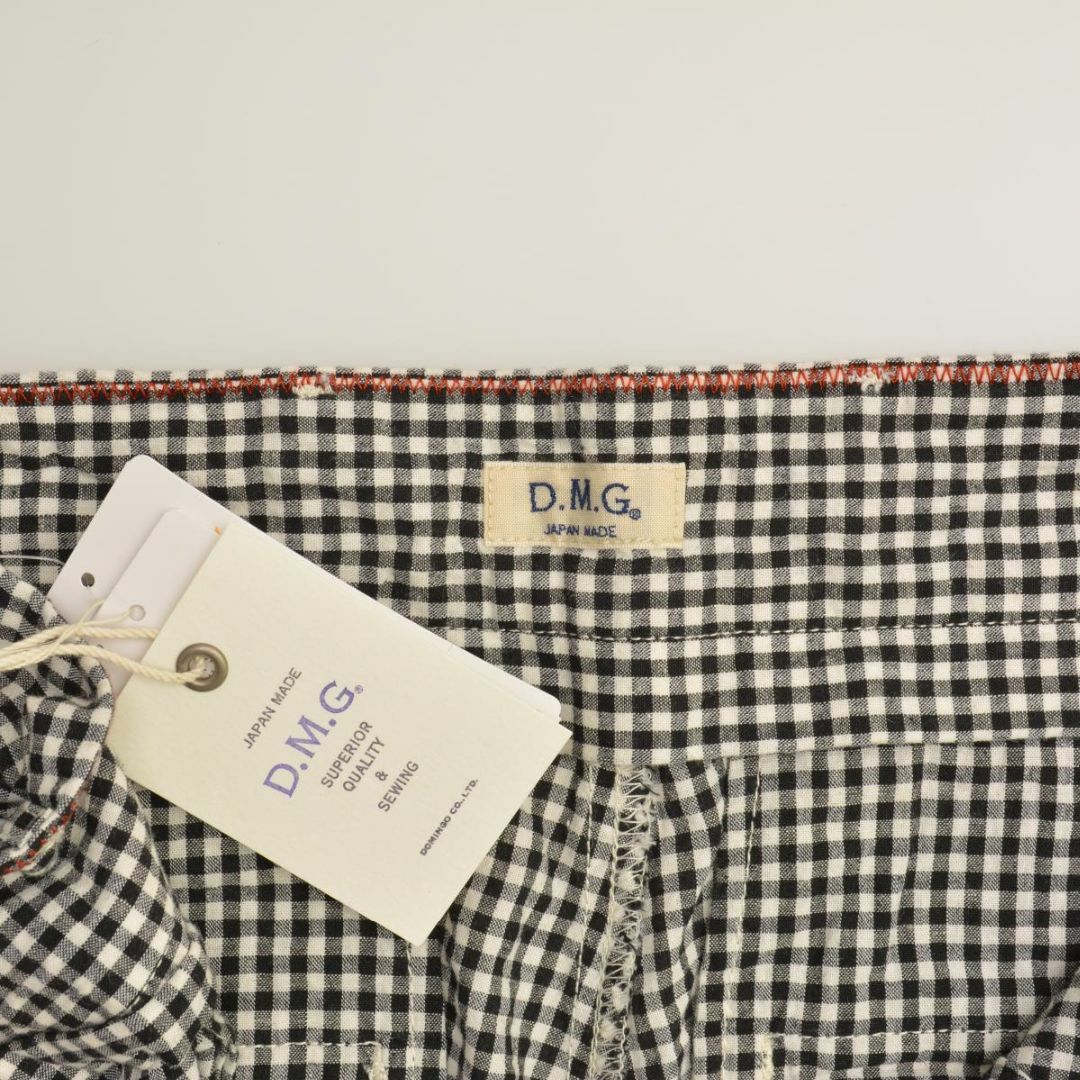 D.M.G. - 【Domingo】14-126X 綿麻ギンガムチェック裾ダーツ D.M.G. - 【Domingo】14-126X 綿麻ギンガムチェック裾ダーツ