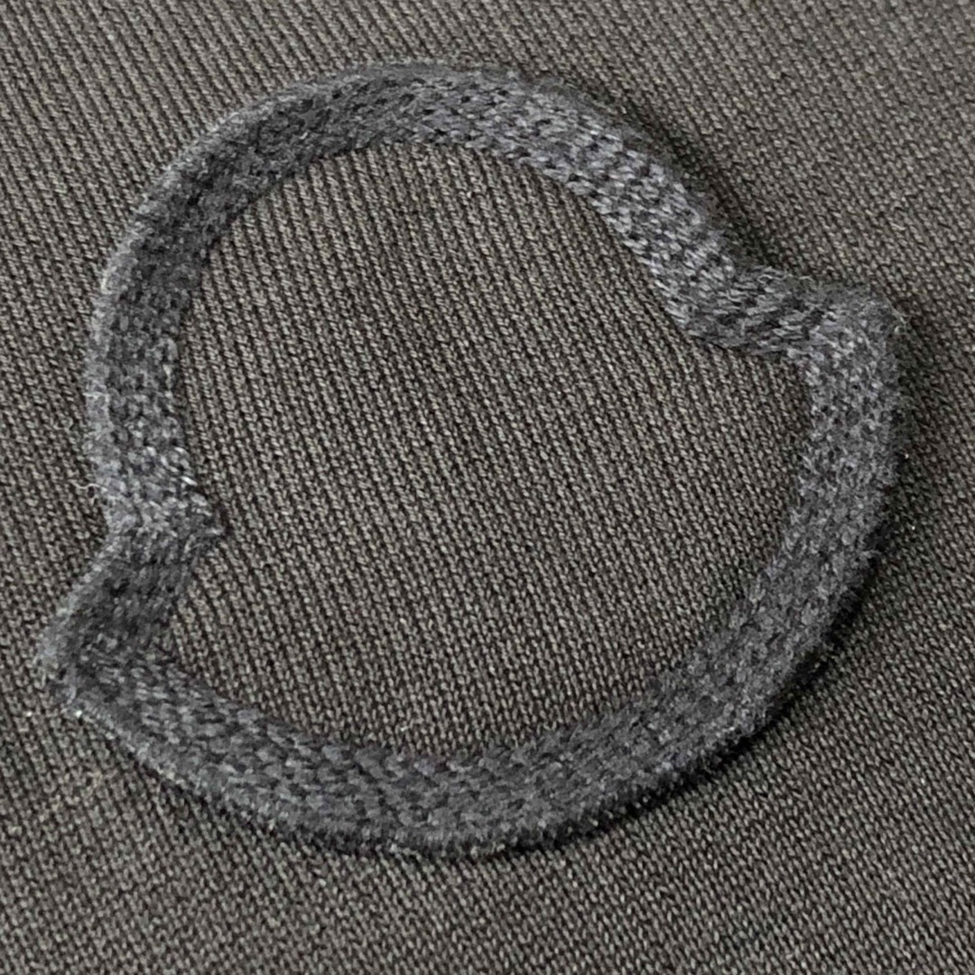 MONCLER モンクレール スウェット 刺繍ロゴ入り 裏起毛 美品 MONCLER モンクレール スウェット 刺繍ロゴ入り 裏起毛 美品