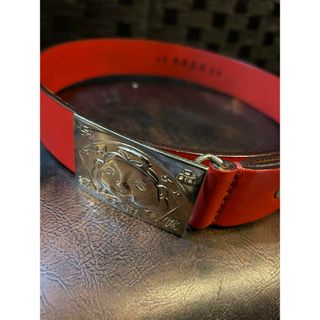 EVISU - エヴィス EVISU レザーベルト バックル leather エビス EVISU - エヴィス EVISU レザーベルト バックル leather エビス