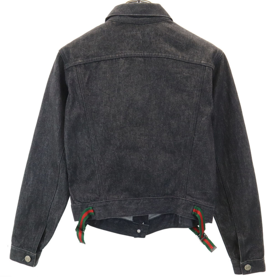 GUCCI - グッチ イタリア製 デニムジャケット 40 ブラック GUCCI GUCCI - グッチ イタリア製 デニムジャケット 40 ブラック GUCCI