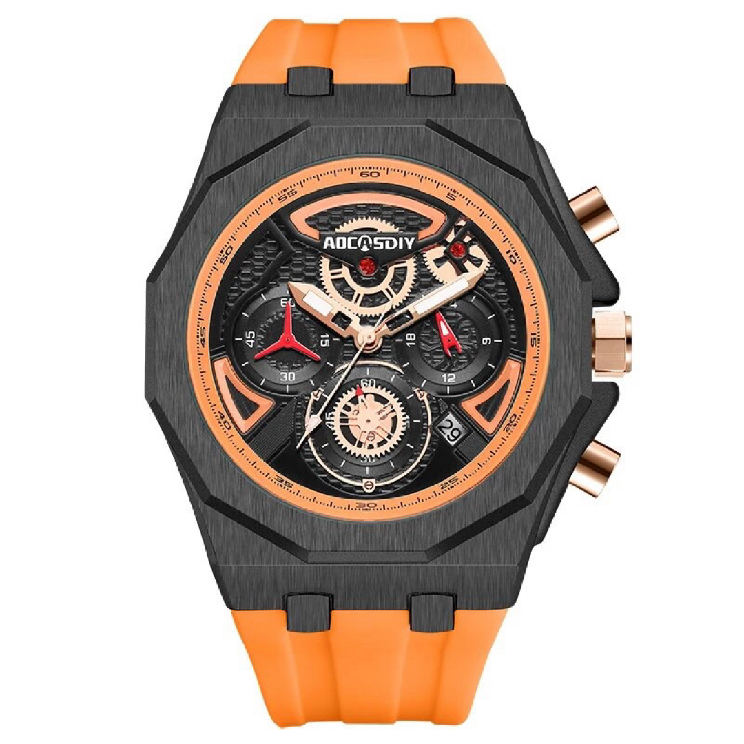 新品 AOCASDIY オマージュクロノグラフウォッチ メンズ腕時計 新品 AOCASDIY オマージュクロノグラフウォッチ メンズ腕時計