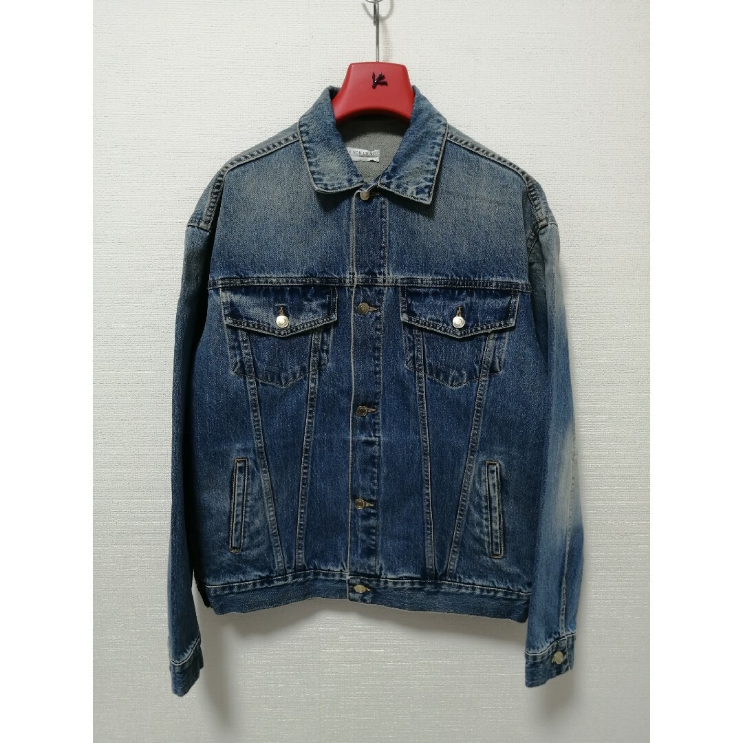 ♂新品・デニムJKT♂【IH NOM UH NIT 】ワイドシルエット 青 M ♂新品・デニムJKT♂【IH NOM UH NIT 】ワイドシルエット 青 M