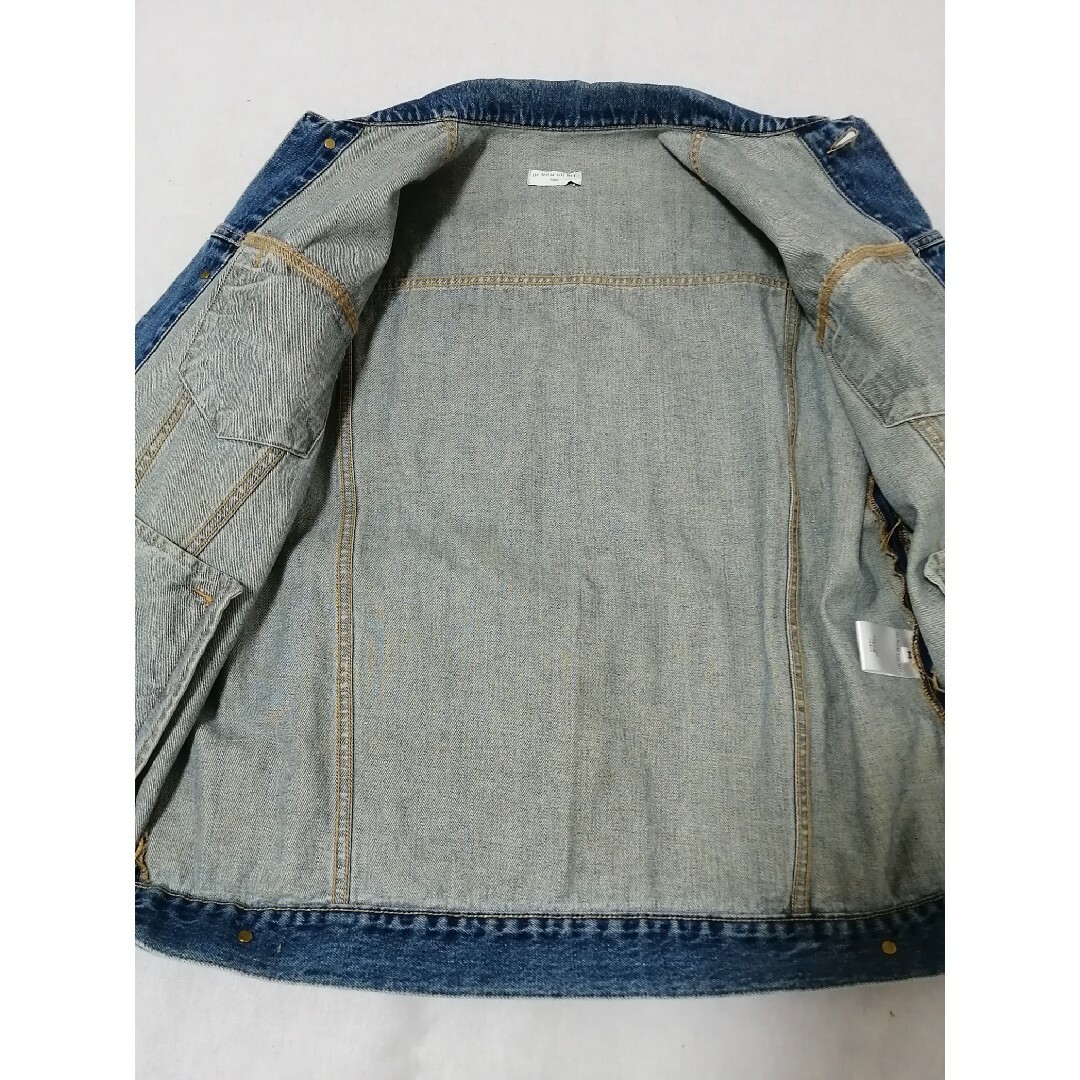 ♂新品・デニムJKT♂【IH NOM UH NIT 】ワイドシルエット 青 M G ♂新品・デニムJKT♂【IH NOM UH NIT 】ワイドシルエット 青 M G